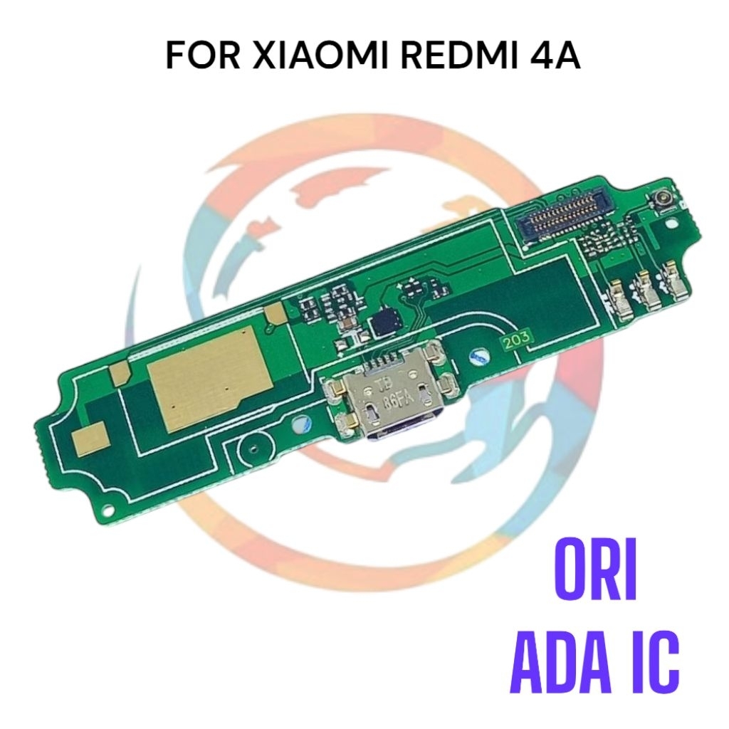 Jual PAPAN KONEKTOR CAS PCB BOARD XIAOMI REDMI 4A ORI FULL IC CONNECTOR ...