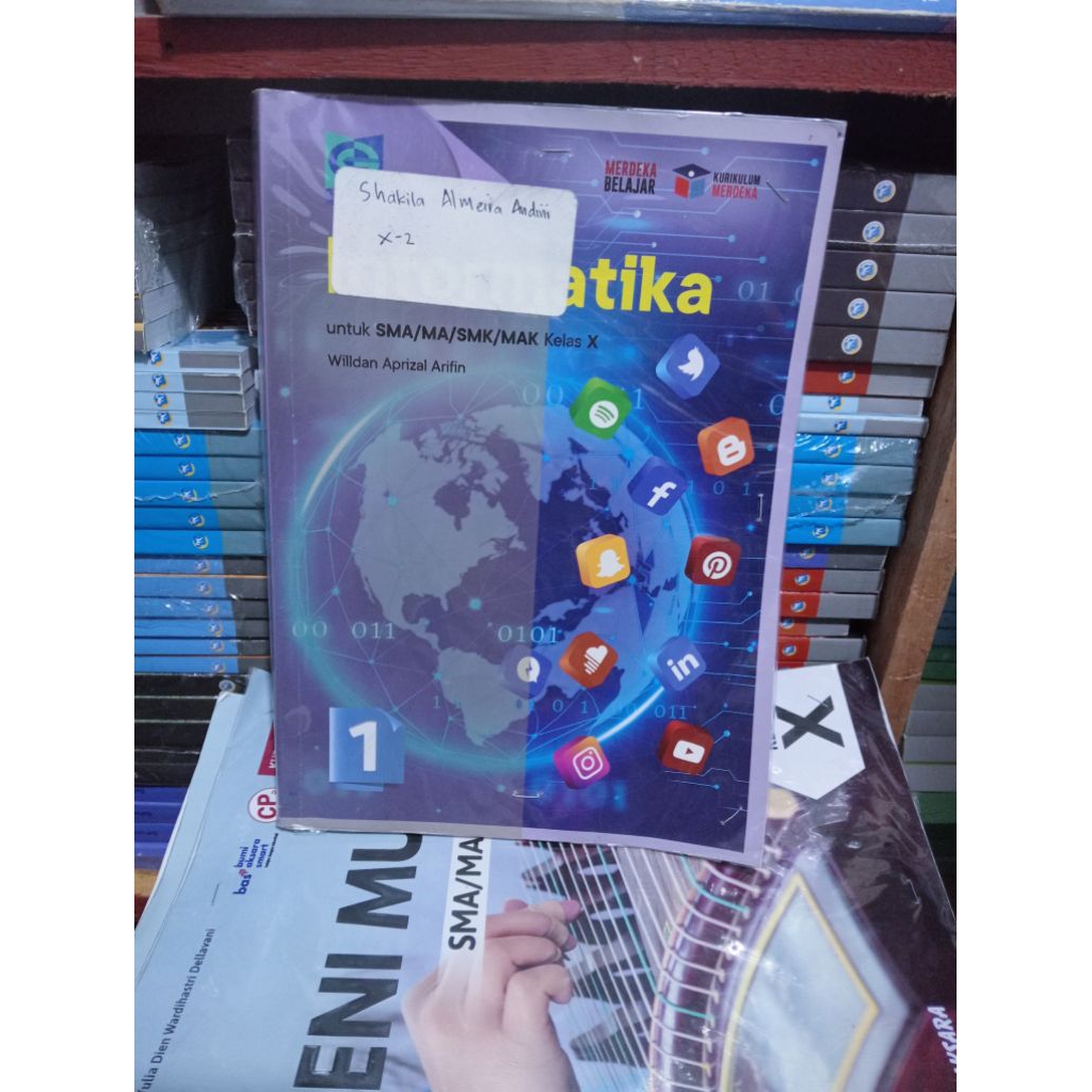 Jual buku informatika kelas 10 penerbit grafindo kurikulum merdeka | Shopee Indonesia
