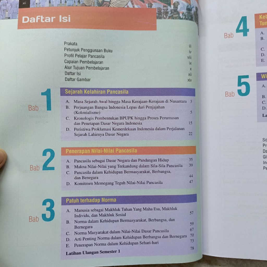 Jual Buku Belajar Pendidikan Pancasila PPKN PKN Kelas 7 VII 1 I SMP MTS ...