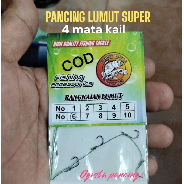 Jual PANCING LUMUT murah II batang lilitan senar | Shopee Indonesia