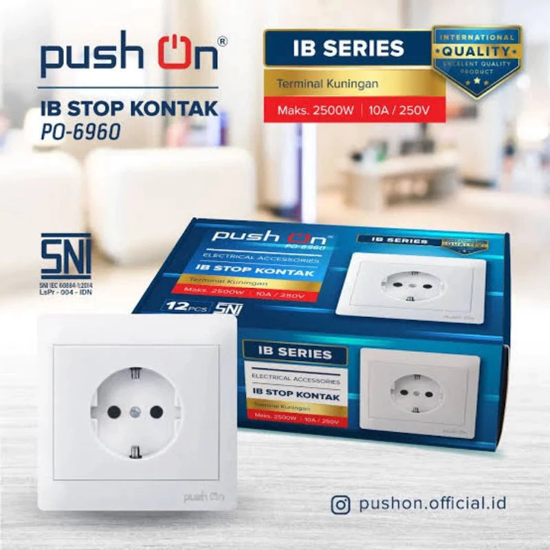 Jual Push On IB Saklar Engkel Seri Triple Engkel Stop Kontak Minimalis ...