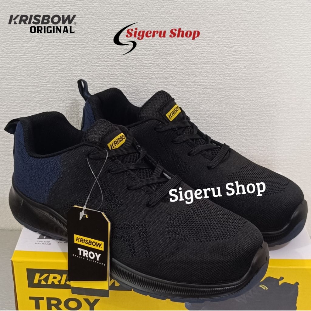 Jual Krisbow Sepatu Safety TROY / Safety Shoes Krisbow TROY | Shopee ...
