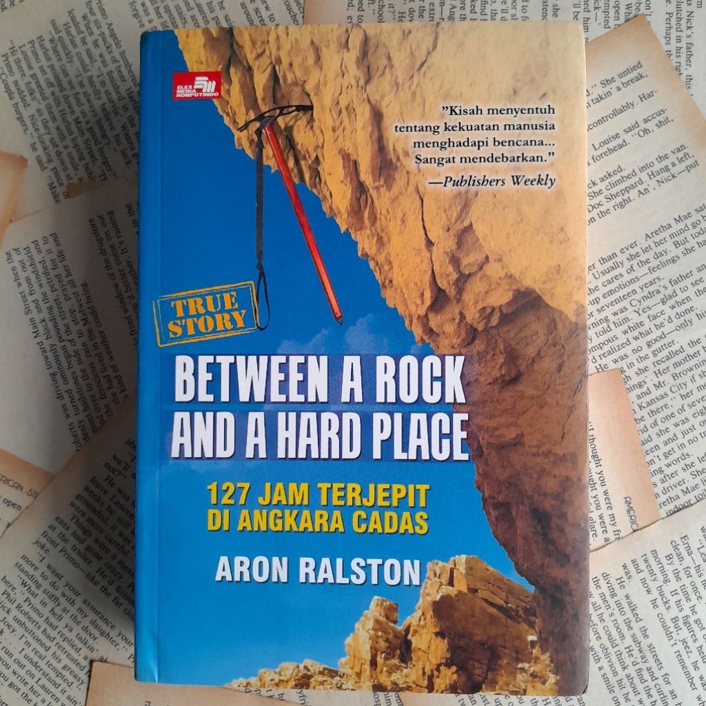 Jual Buku BETWEEN A ROCK AND A HARD PLACE 100% Original | Shopee Indonesia