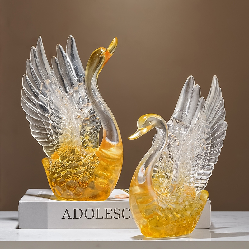 Jual Pajangan Patung Angsa Simbol Kesetiaan Kado Pernikahan / Swan ...