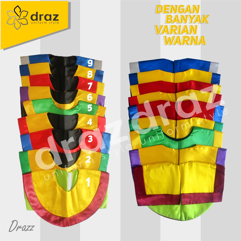 Jual TOKODRAZ - [Pre Order] Sleber Toga Wisuda, Kerah Wisuda ...