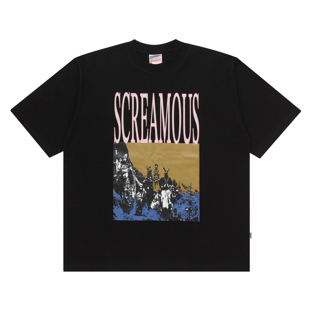 Jual Screamous Kaos T-Shirt OVERSIZE ALTAIR BLACK | Shopee Indonesia