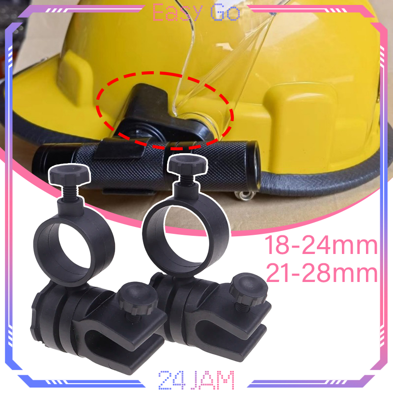Jual Helmet Lampu Bracket Adjustable Klip Lampu Helm Penjepit Senter ...