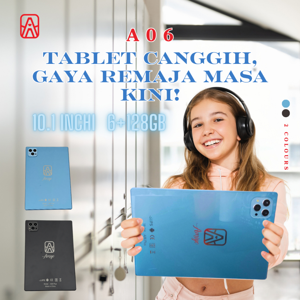 Jual AMIYO - Tablet A06 6/128 GB | Shopee Indonesia