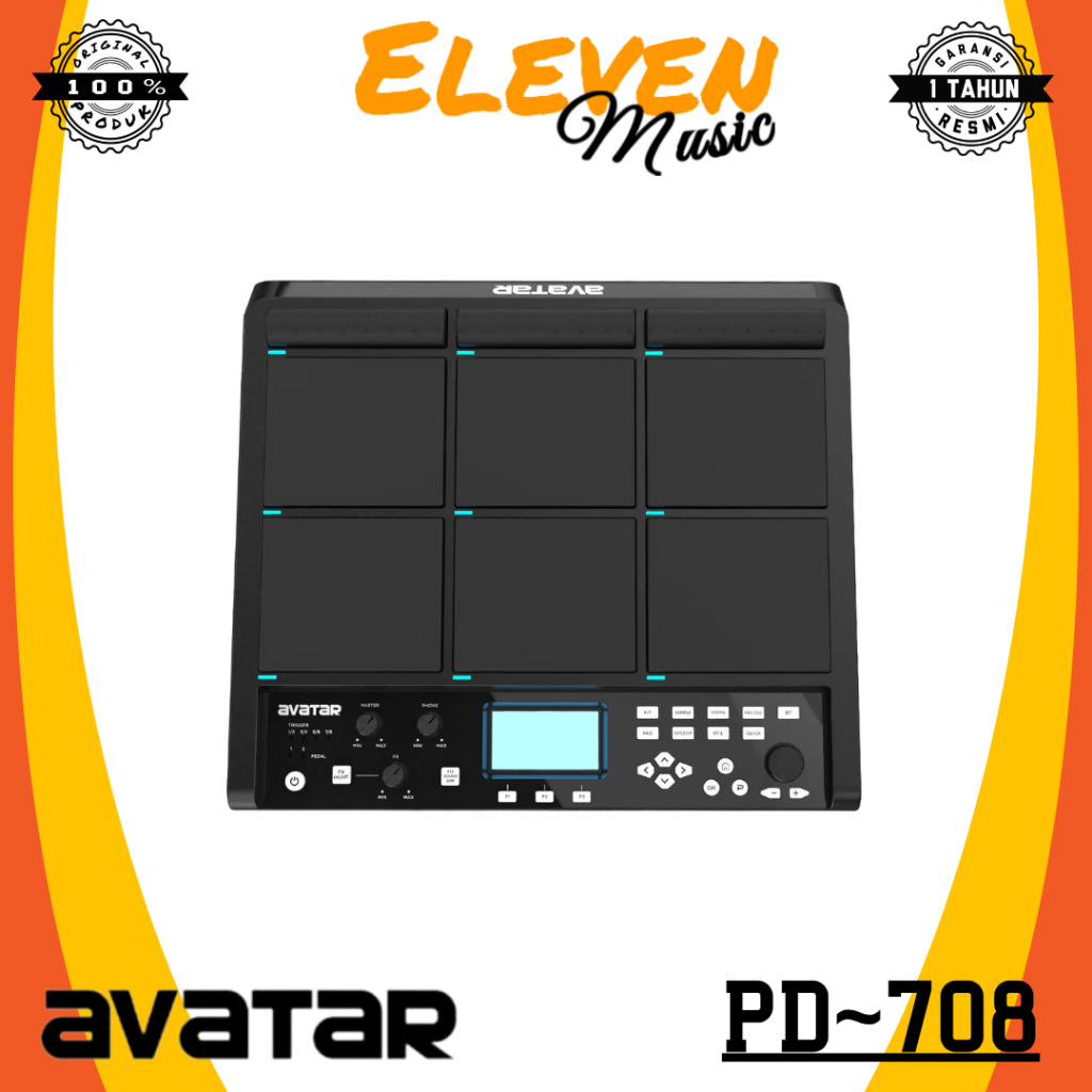 Jual Pad Avatar PD708 Percussion Sampler Pad PD 708 Multipad Drum ...