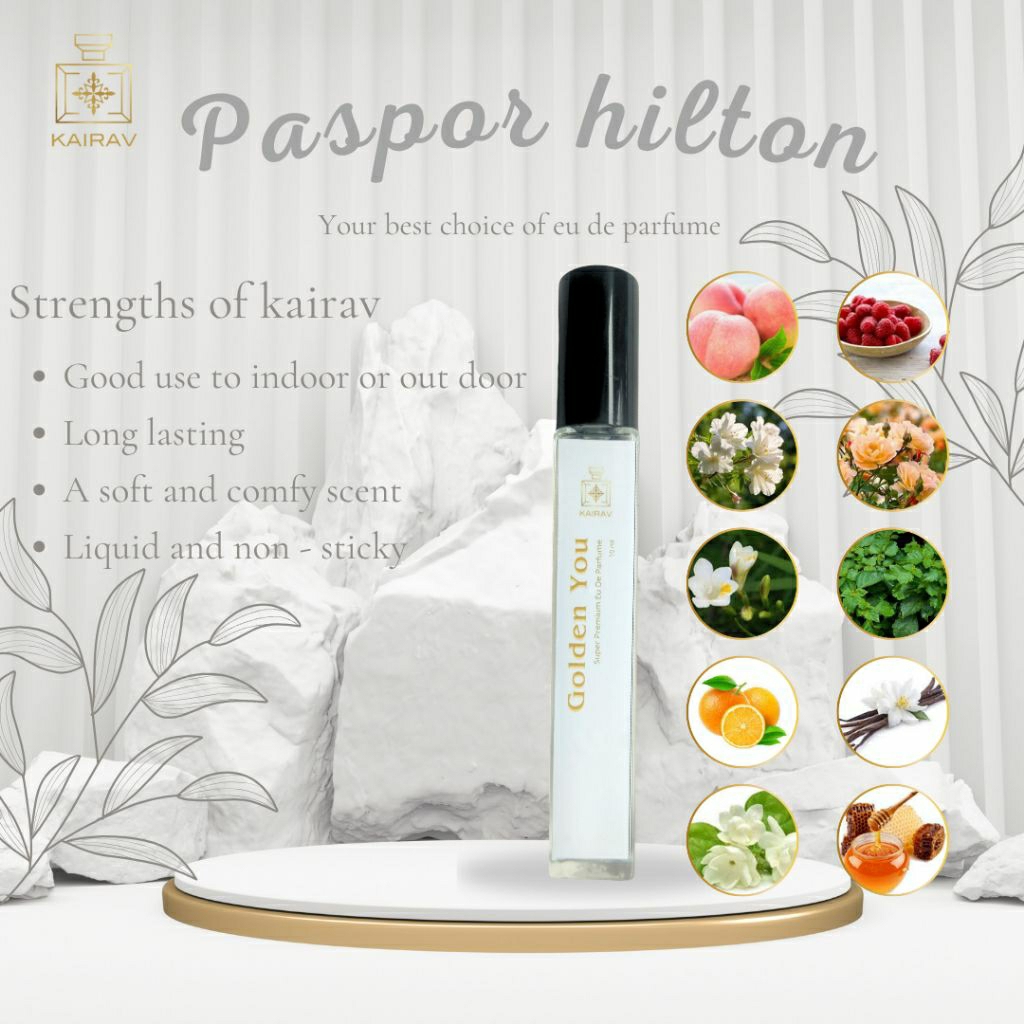 Jual KAIRAV parfum paspor hilton - parfum wanita wangi manis segar ...