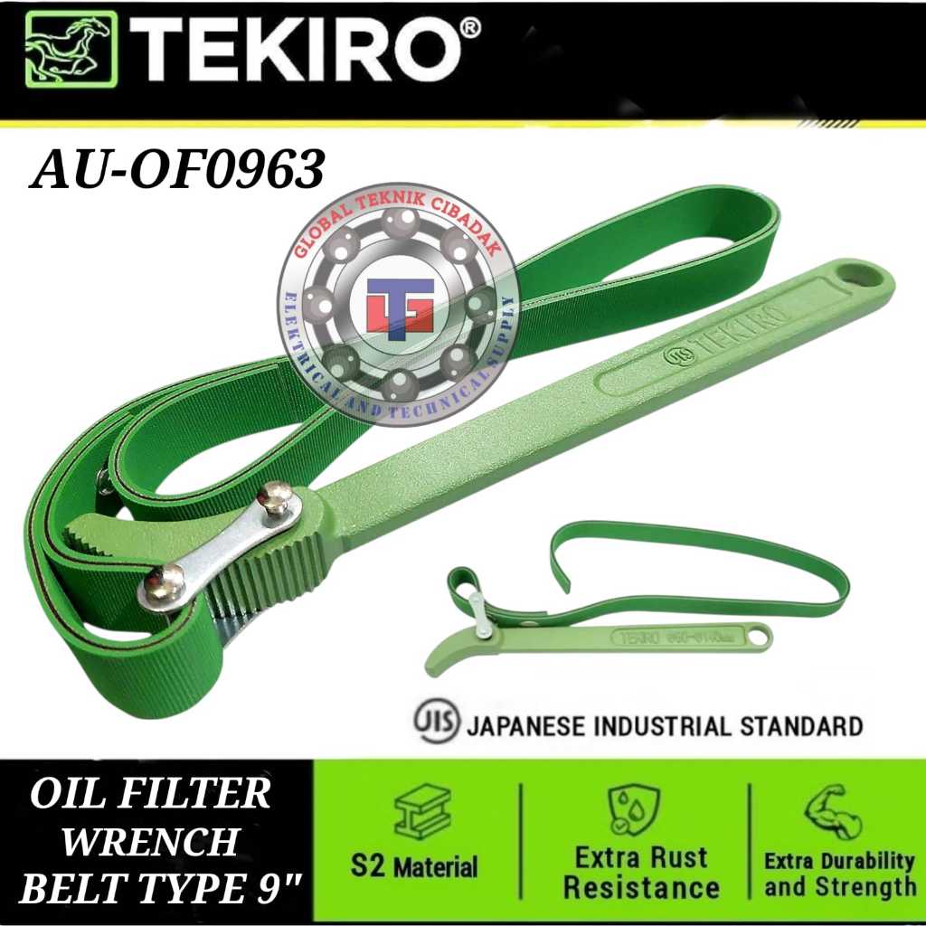 Jual Kunci Oli Filter Tekiro 9 Inch Tali Sabuk (Tipe Belt) - Oil Filter ...