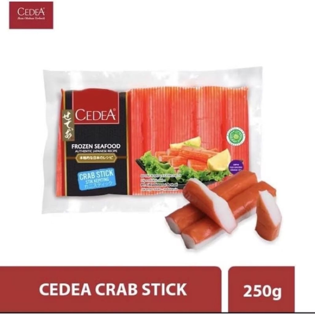 Jual Cedea crab stik 250Gram | Shopee Indonesia