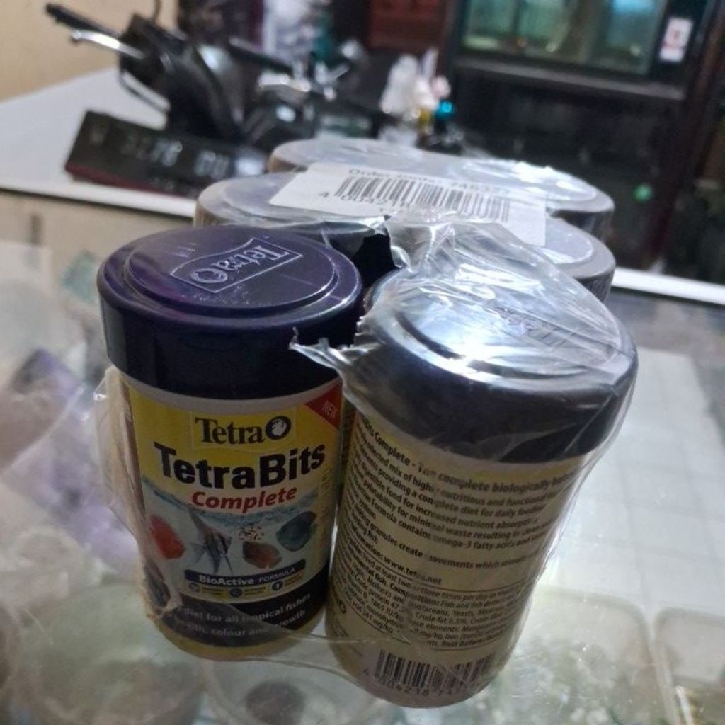 Jual tetrabit pakan ikan tetra bit original 30g | Shopee Indonesia