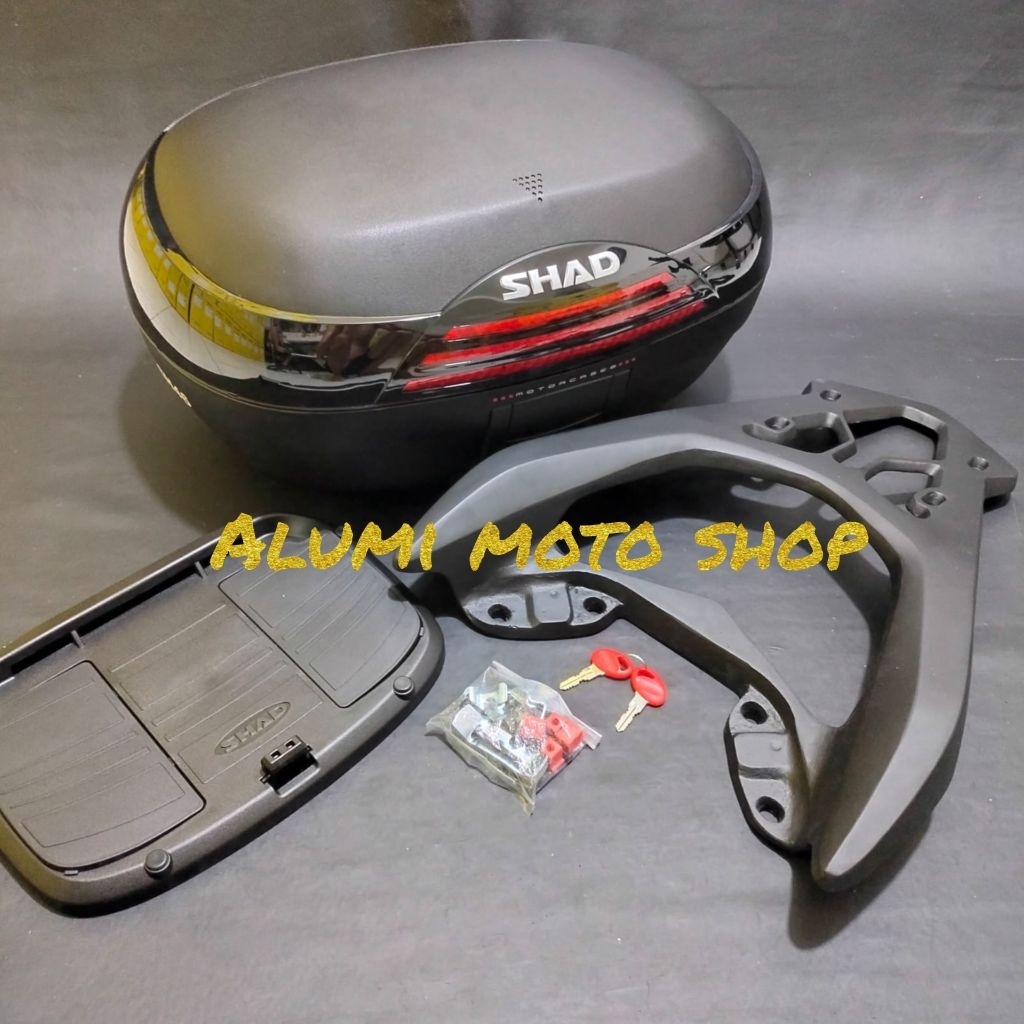 Jual paketan box shad 46 plus breket box bintang yamaha nmax old nmax ...