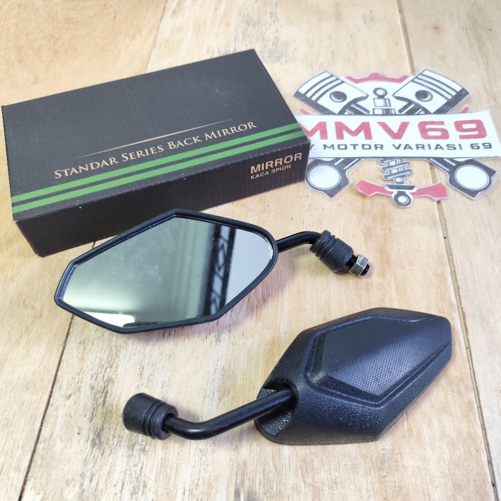 Jual PROMO SPION VARIO MINI TANGKAI HITAM PENDEK SPION VARIO 125 150 ...