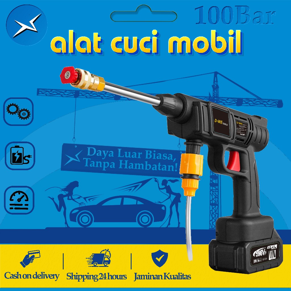 Jual Teknologi Jerman 100bar alat cuci mobil alat cuci motor dan mobil ...