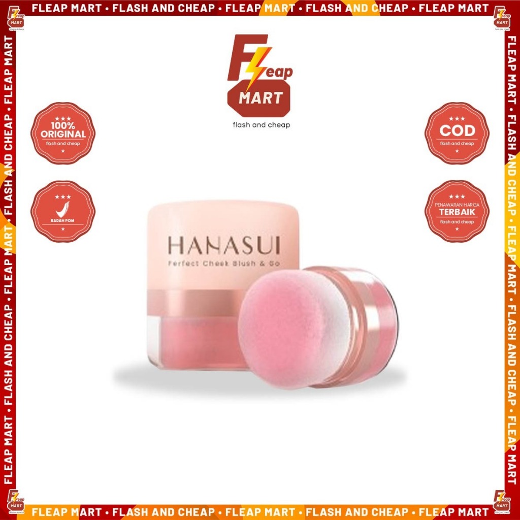 Jual Hanasui Perfect Cheek Blush & Go Powder - Hanasui Blush On Powder ...