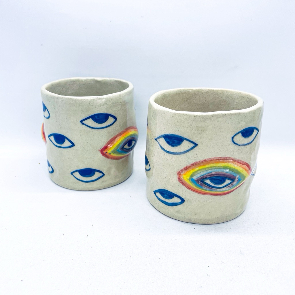 Jual Arta Derau - Mata - Mata Rainbow 3D Cup | Shopee Indonesia