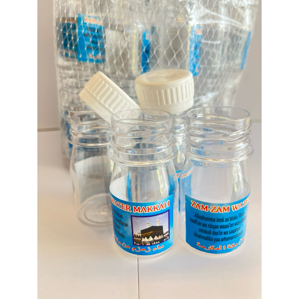 Jual Botol Air Zam Zam Kosong 30ml isi 30pcs dan 80ml isi 25pcs ...