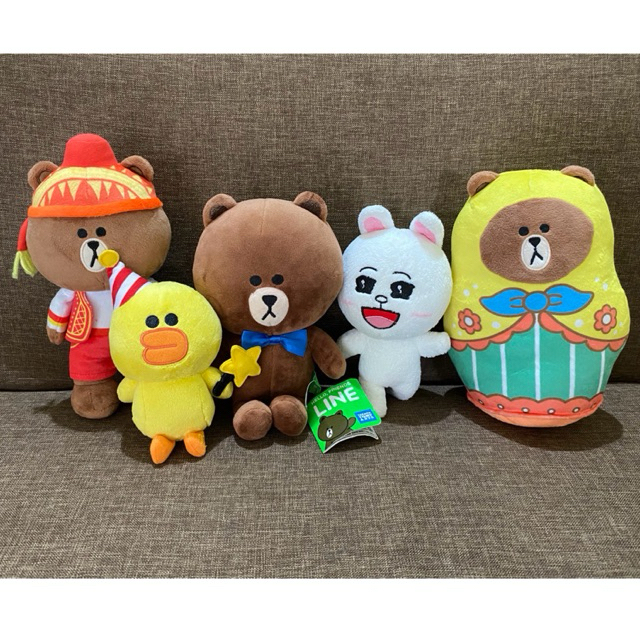 Jual Boneka Brown LINE Friends (Bisa COD Asal Dibayar) | Shopee Indonesia