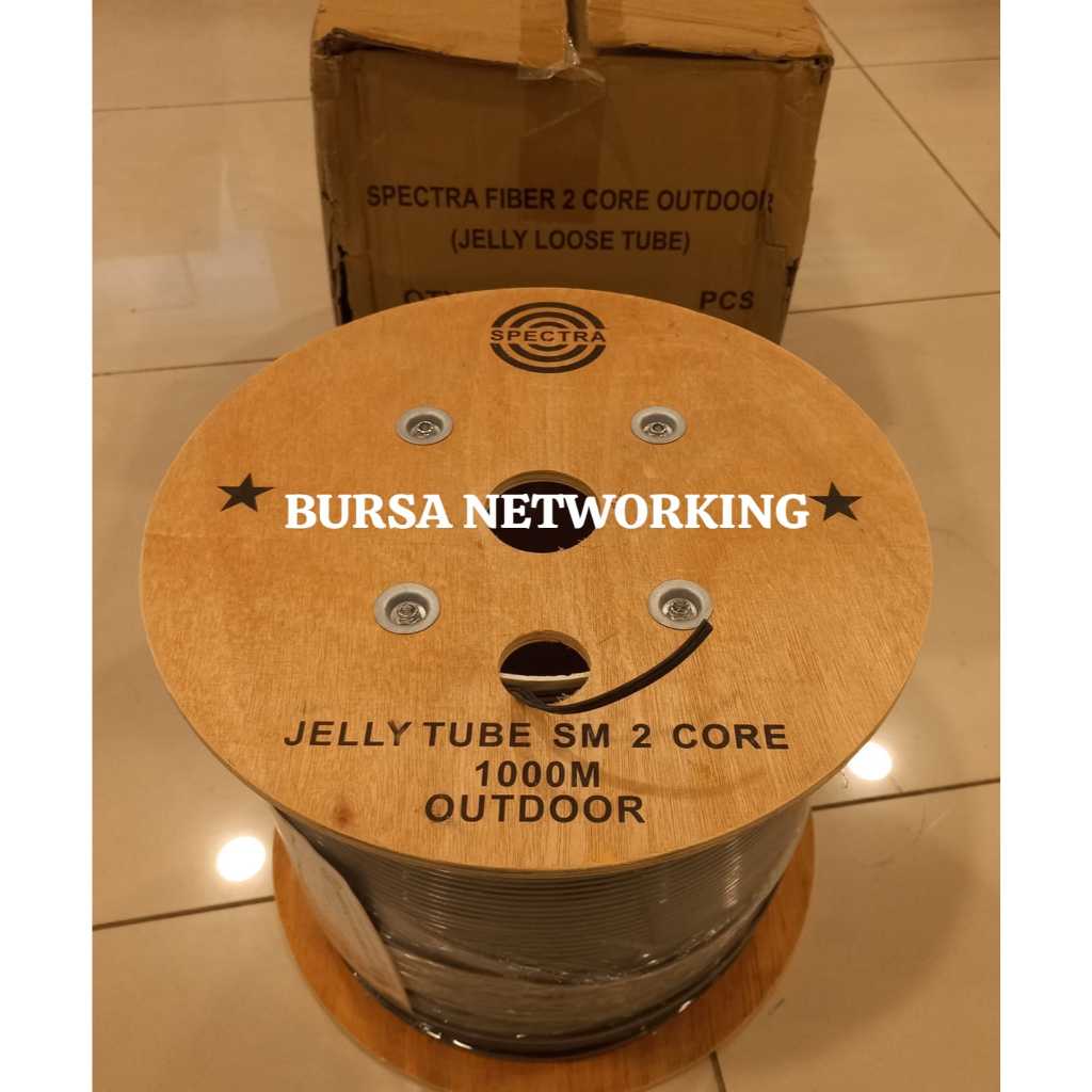 Jual FO Fiber Optik Jelly Tube Spectra 2 Core/4 Core/8 Core/12 Core 3 ...