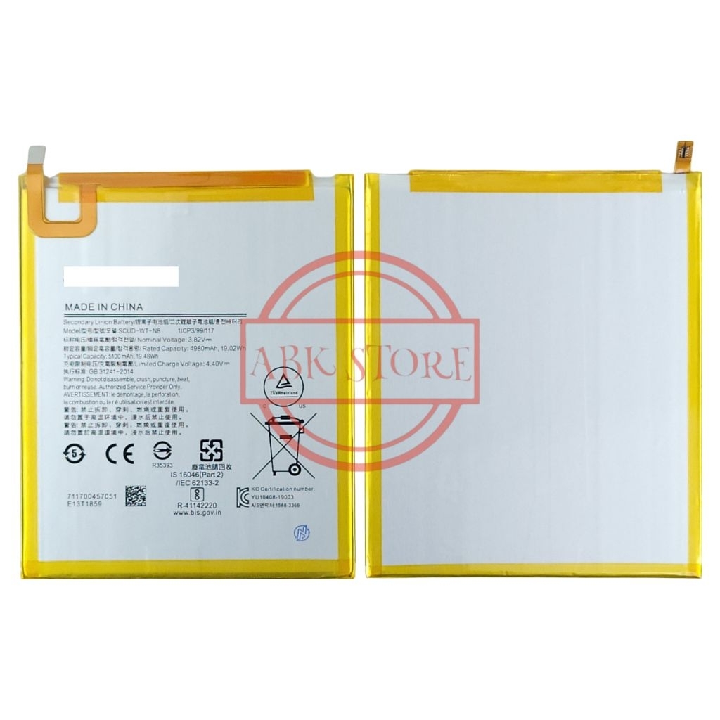 Jual BATERAI SCUD-WT-N8 FOR SAMSUNG TAB A 8.0 (2019) SM-T295 / SM-T290 BATTERY | Shopee Indonesia