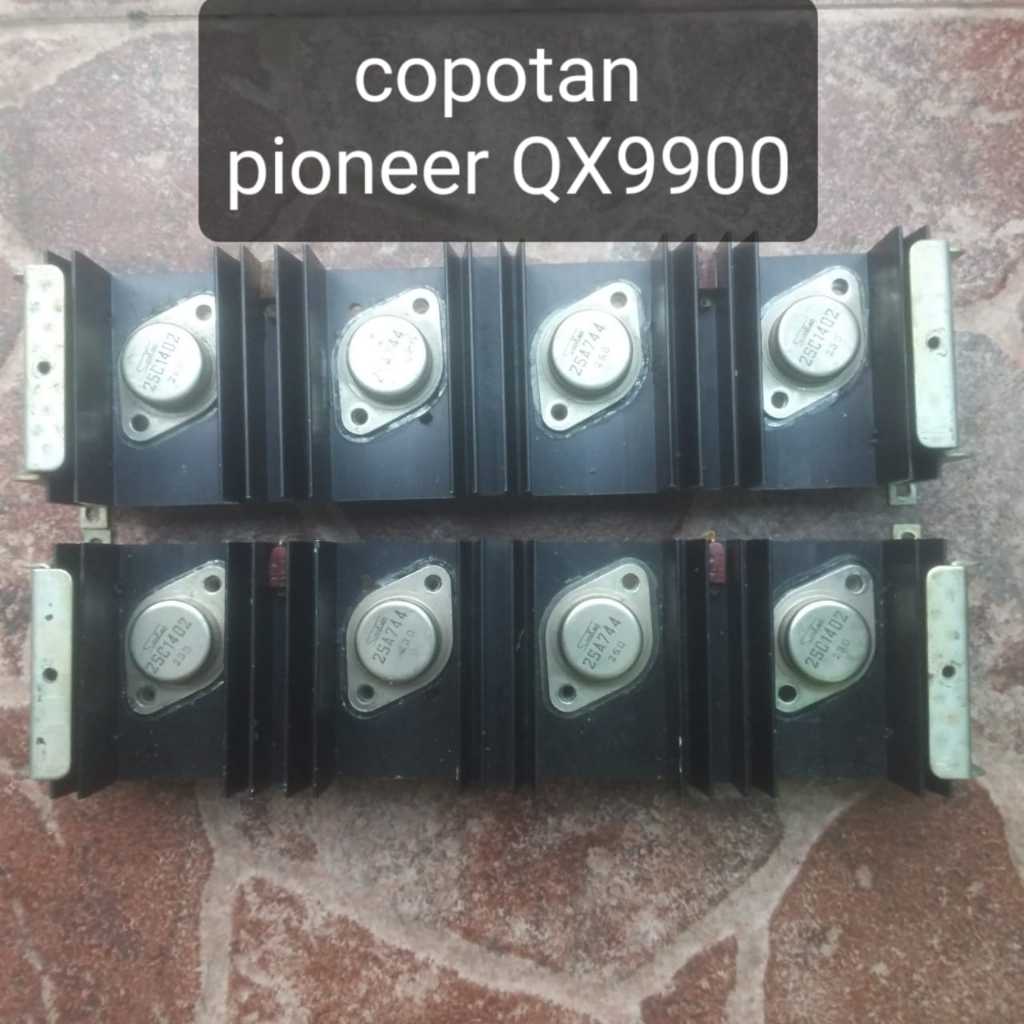 Jual Transistor jengkolan SANKEN 2SA744 (PNP) & 2SC1402 (NPN) bekas ...