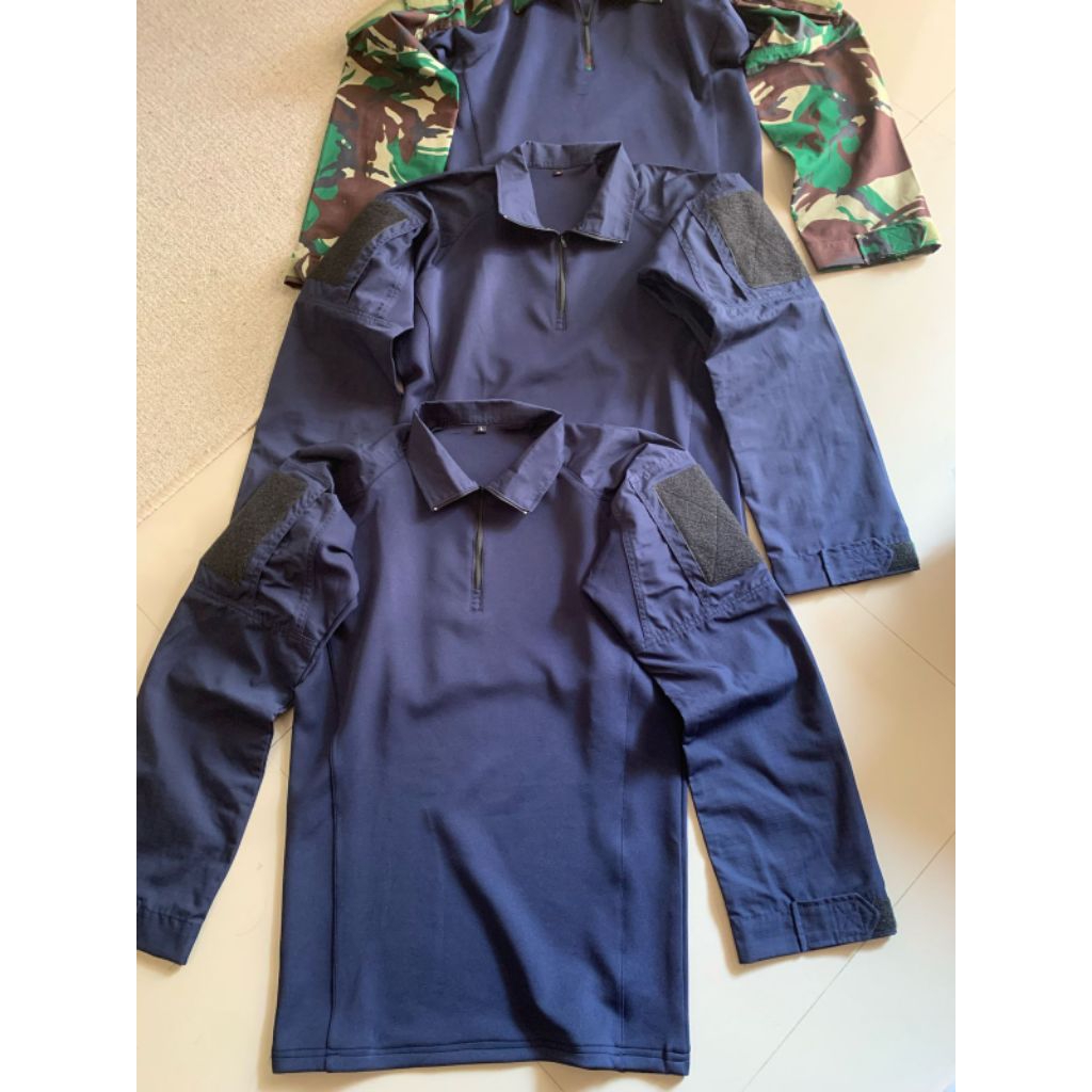 Jual combat set navy blue | Shopee Indonesia