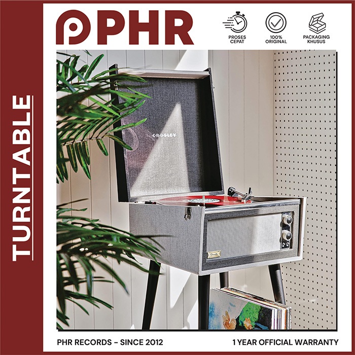 Jual TURNTABLE CROSLEY BERMUDA - Vinyl Turntable Player / Pemutar ...