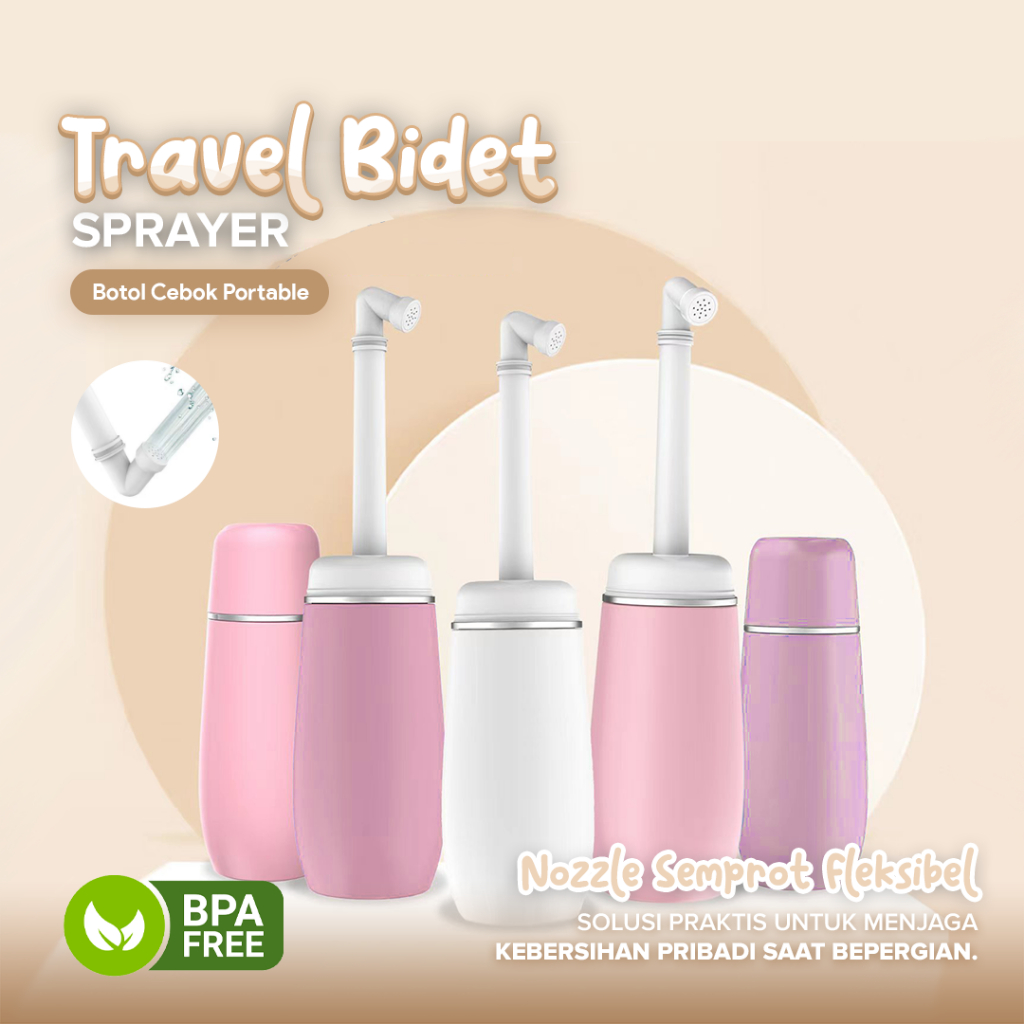 Jual Travel Bidet Sprayer | Botol Cebok Portable | Semprotan Cebok ...