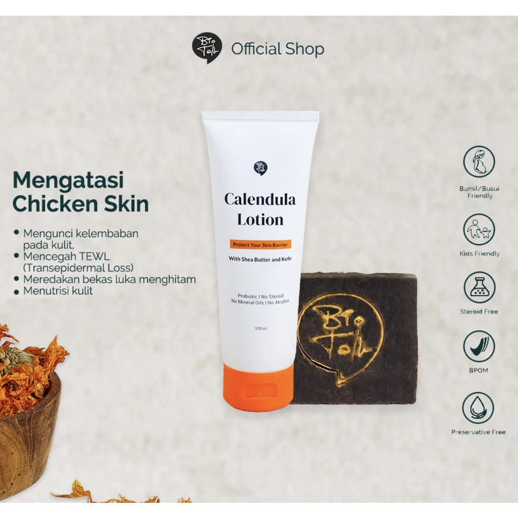 Jual Biotalk Bundle Keratosis Pilaris - Chicken Skin Coffee Calendula ...