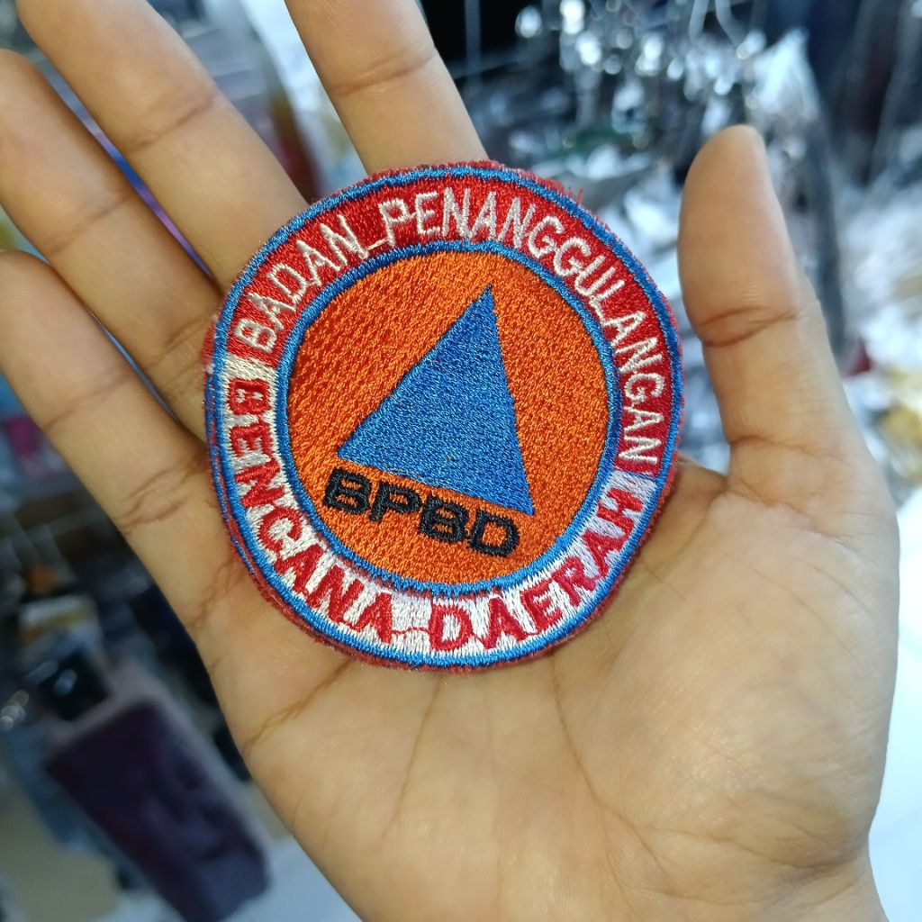Jual BED BORDIR LOGO BPBD BADAN PENANGGULANGAN BENCANA DAERAH | Shopee ...