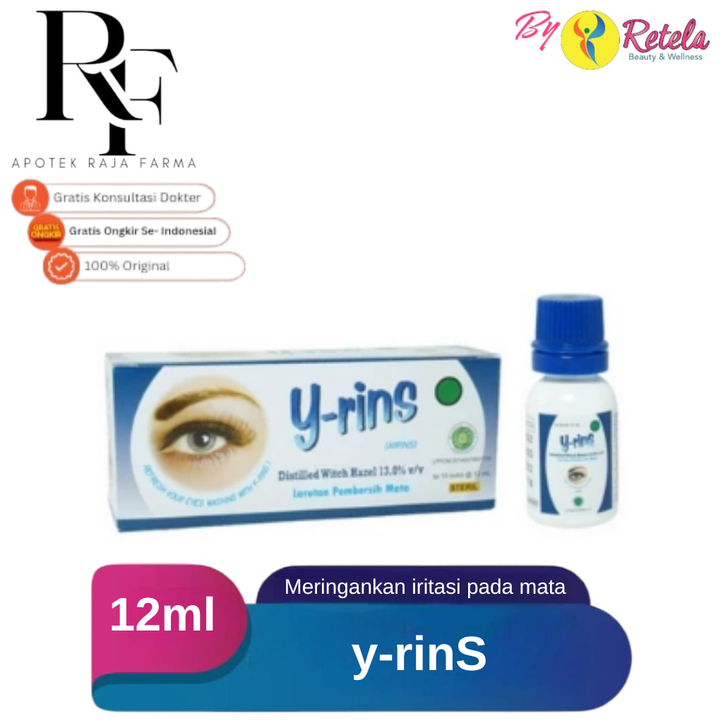 Jual Y-RINS CUCI MATA 12ML (1 DOS ISI 10 PCS)(Per Dos) | Shopee Indonesia