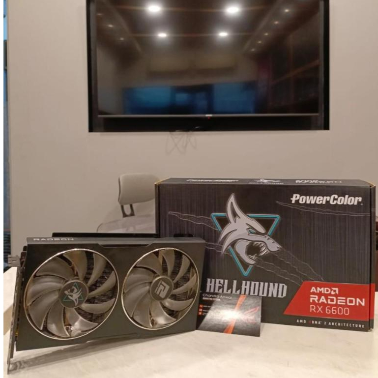 Jual VGA AMD POWERCOLOR HELLHOUND AMD RADEON RX 6600 / RX6600 8GB GDDR6 ...