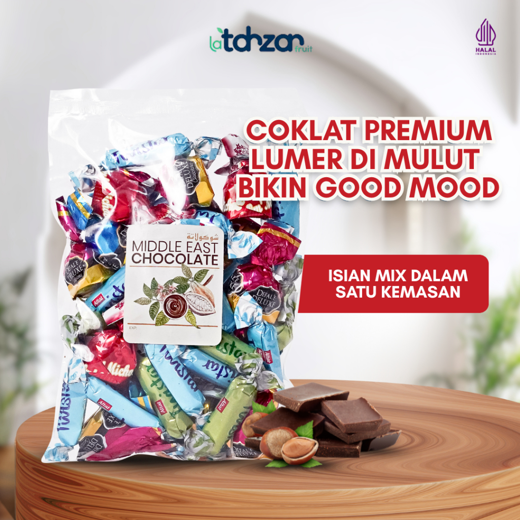 Jual Coklat Arab Mix 1 Kg Oleh Oleh Haji Umroh Coklat Turki Coklat ...