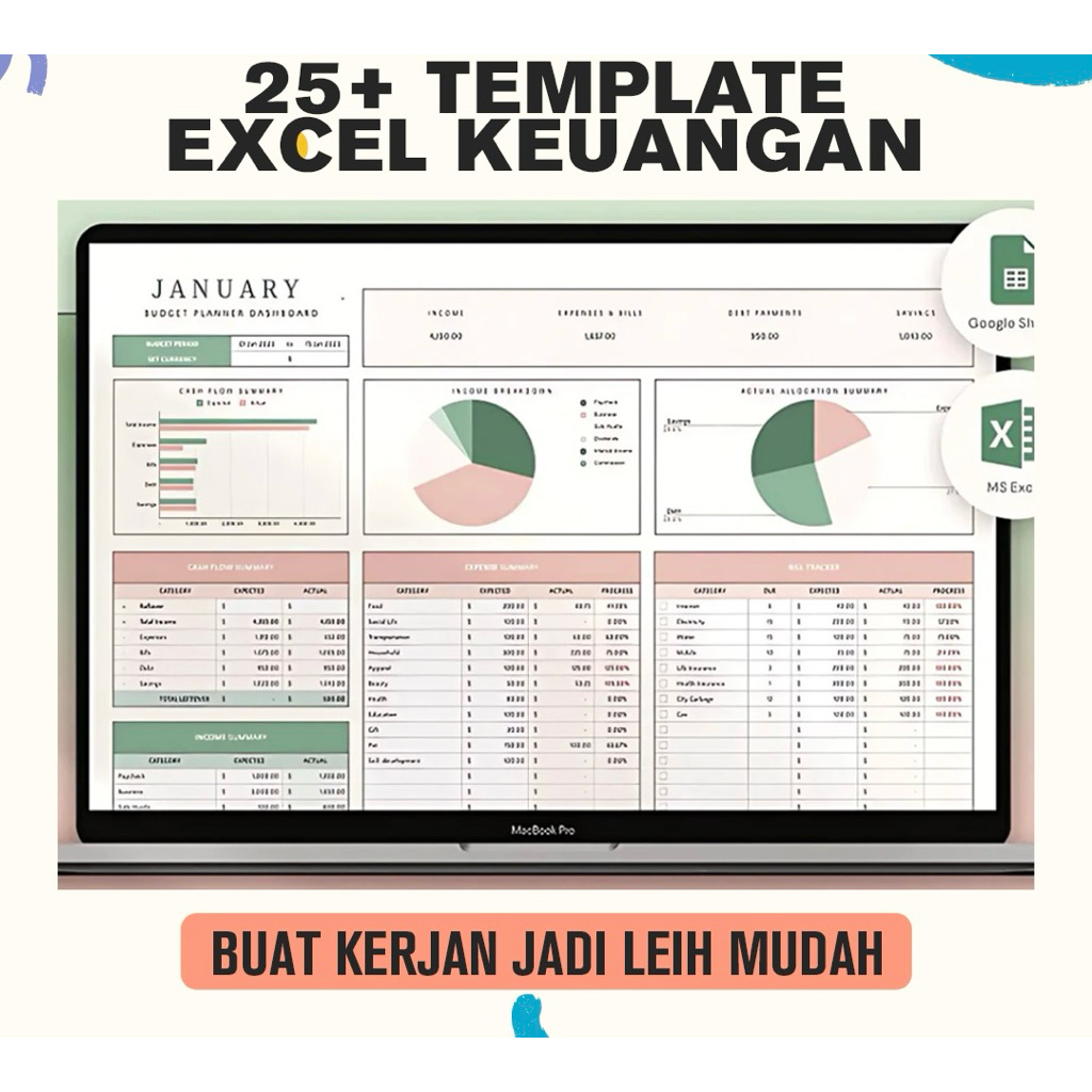 Jual Template Excel Keuangan / 25++ template excel keuangan | Shopee ...