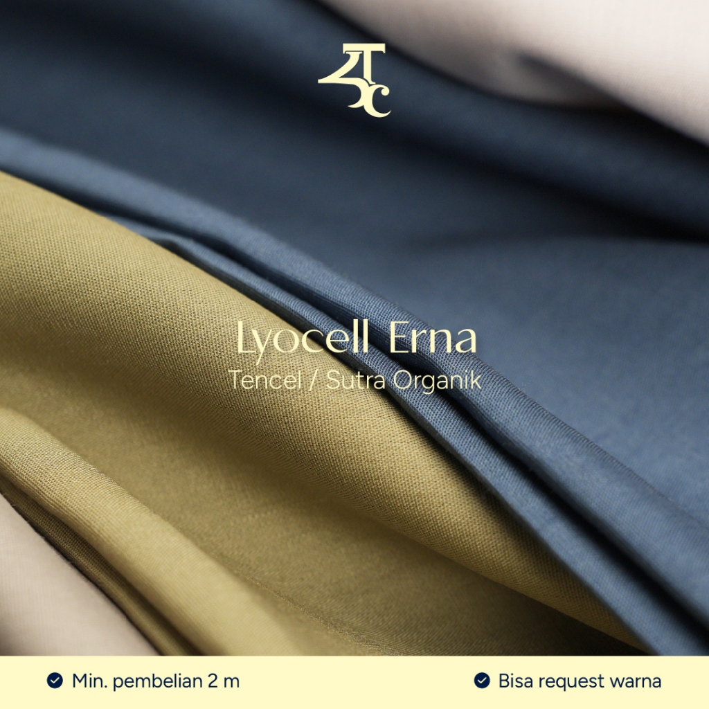 Jual KAINKU TENUN - Lyocell Tencel bahan Hijab, Furing, Outer, Ringan ...