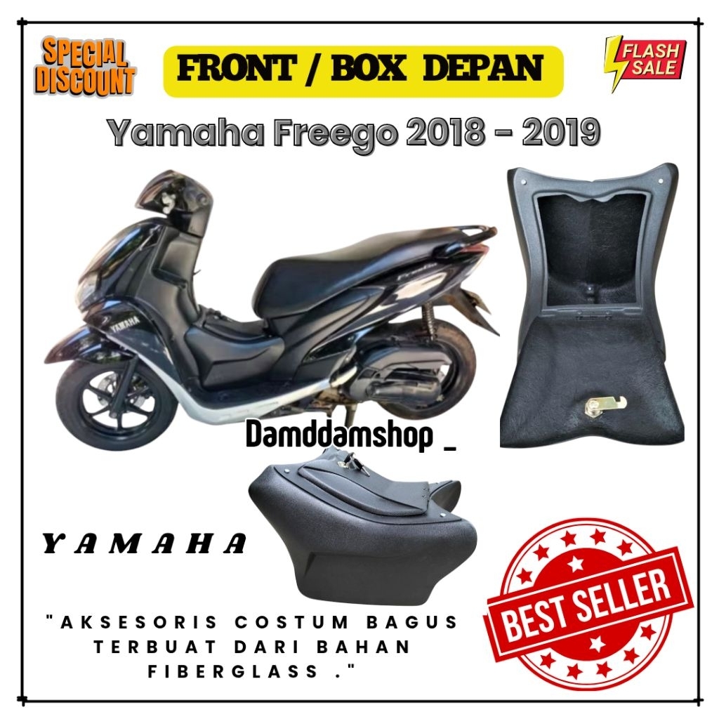 Jual BOX DEPAN TENGAH YAMAHA FREEGO 2018/2019 MODIFIKASI CUSTOM ...