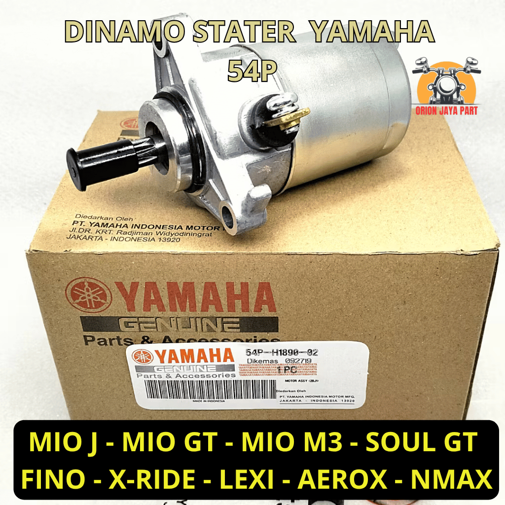 Jual 54P-H1800-02 ORIGINAL DINAMO STARTER STATER MIO J/MIO GT/SOUL GT ...