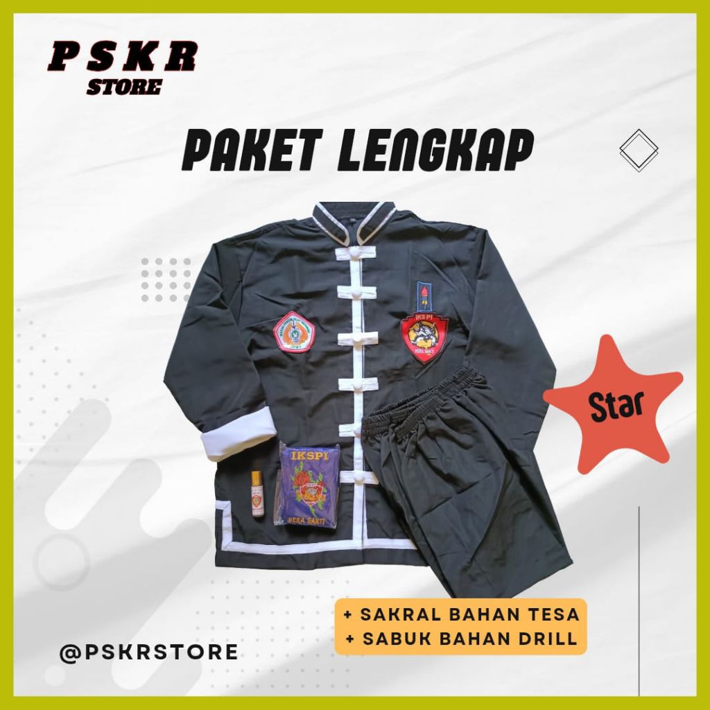Jual SAKRAL IKSPI PAKET LENGKAP TESA SABUK DRILL | Shopee Indonesia