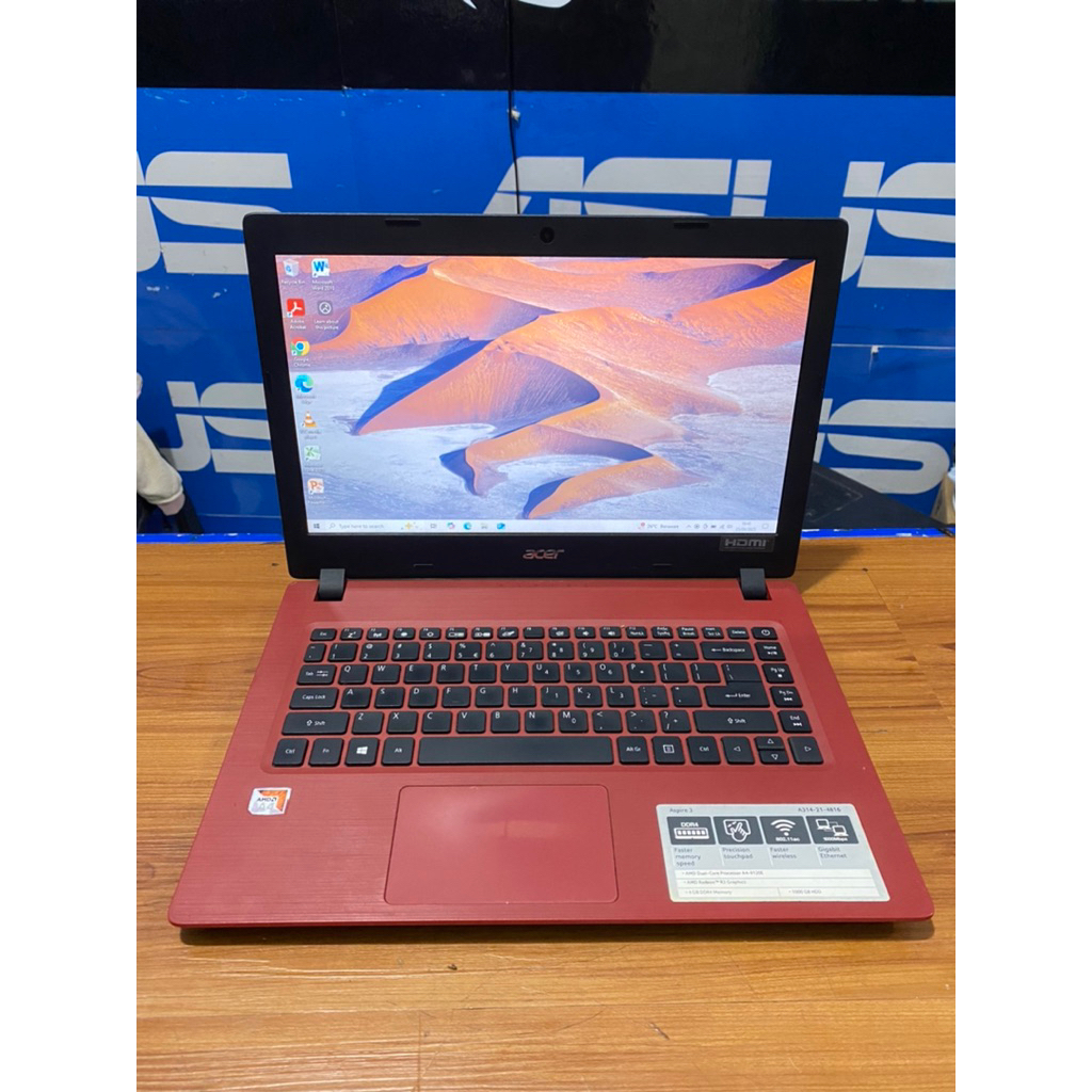 Jual Laptop acer Aspire A314 21 second mulus | Shopee Indonesia