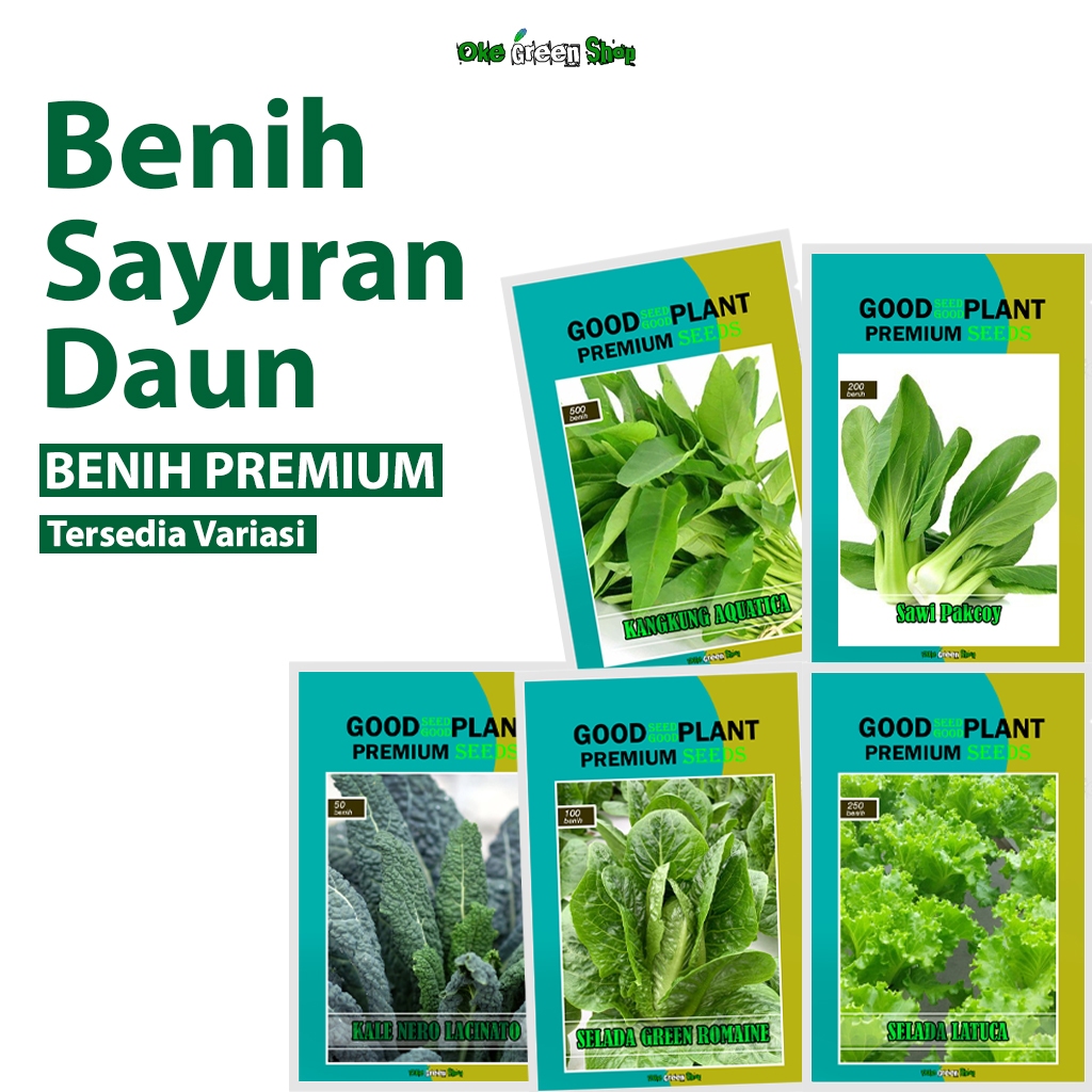 Jual BENIH PREMIUM - Macam Macam Benih Sayuran Daun Hibrida F1 Variasi ...