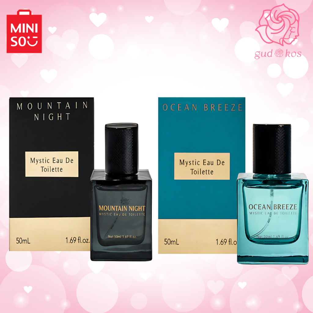 Jual MINISO Perfume Mystic Eau De Toilette (Mountain Night/Ocean Breeze ...