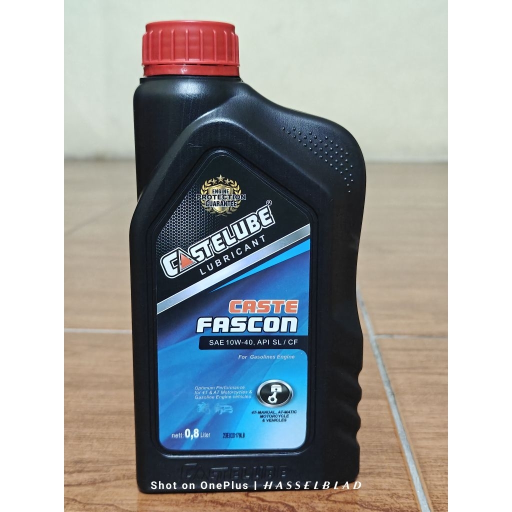 Jual Oli motor matic Original CASTELUBE Fascon 10W-40 0,8L | Shopee Indonesia