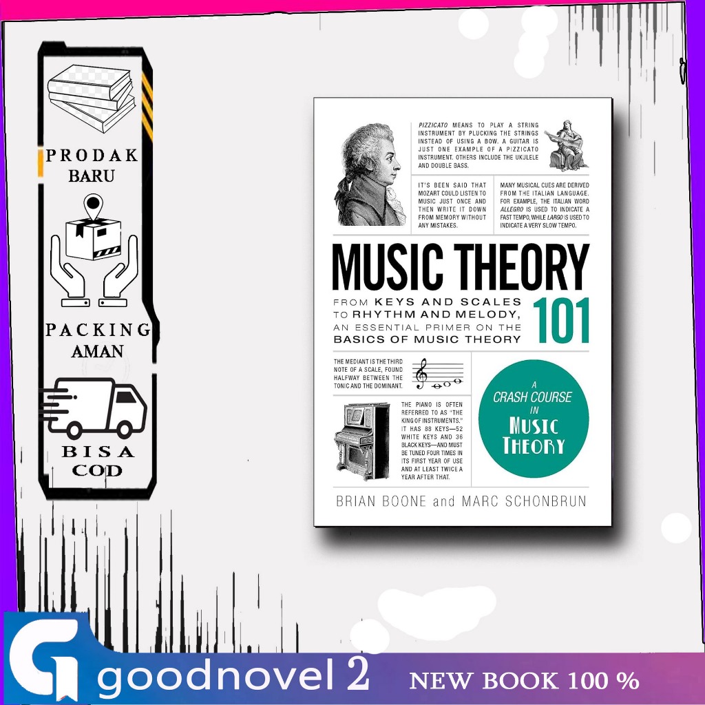 Jual Music Theory 101 : From Keys and Scales to Rhythm by Boone Brian ...