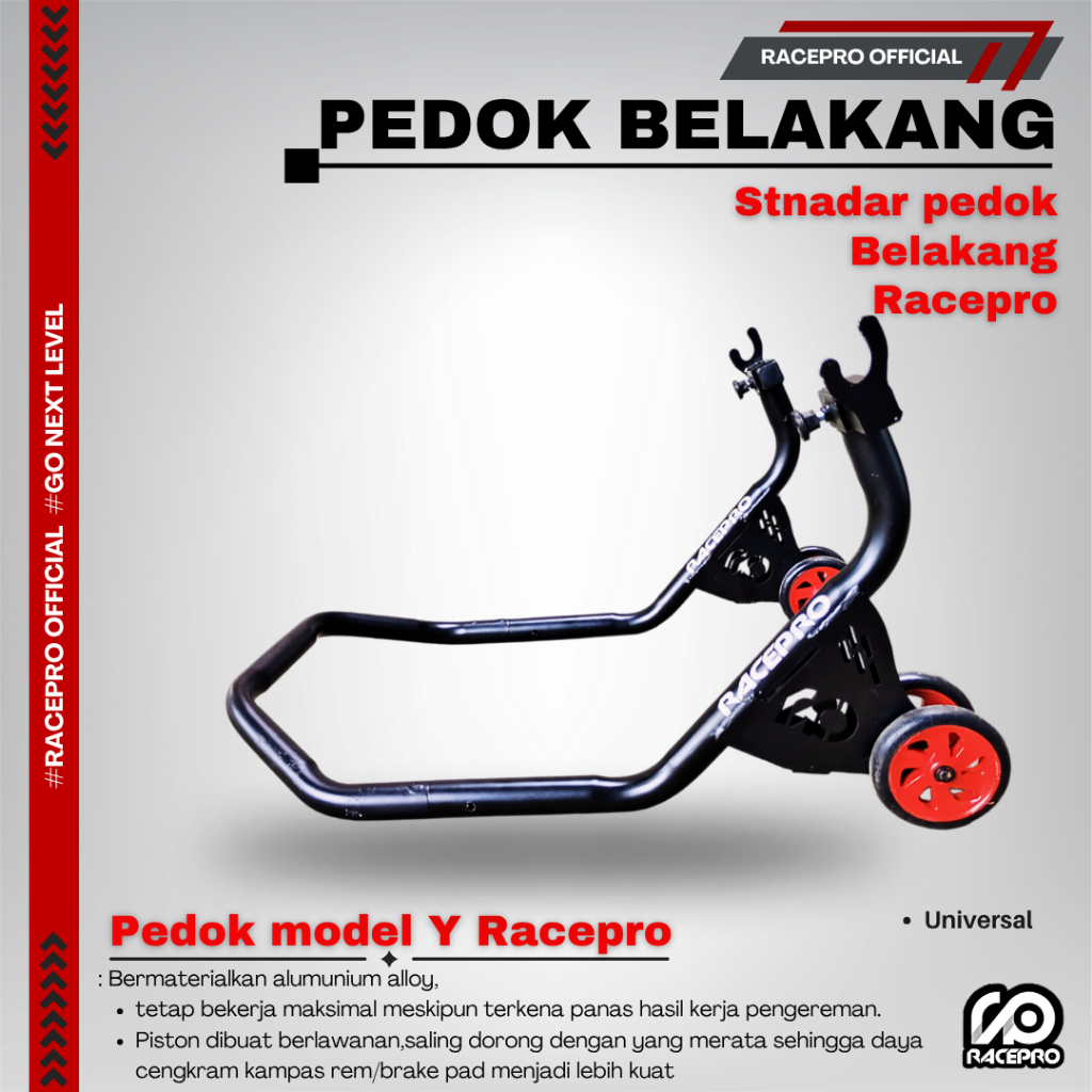 Jual PEDOK BELAKANG Y RACEPRO PADDOCK MOTOR RACING BALAP RACEPRO ...