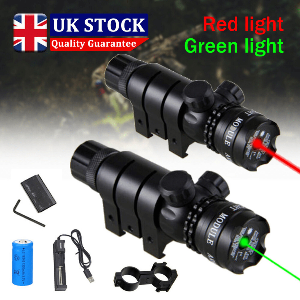 Jual COD TaffLED Laser Tembak Tactical Hijau Dan Merah Dot Scope Jarak ...