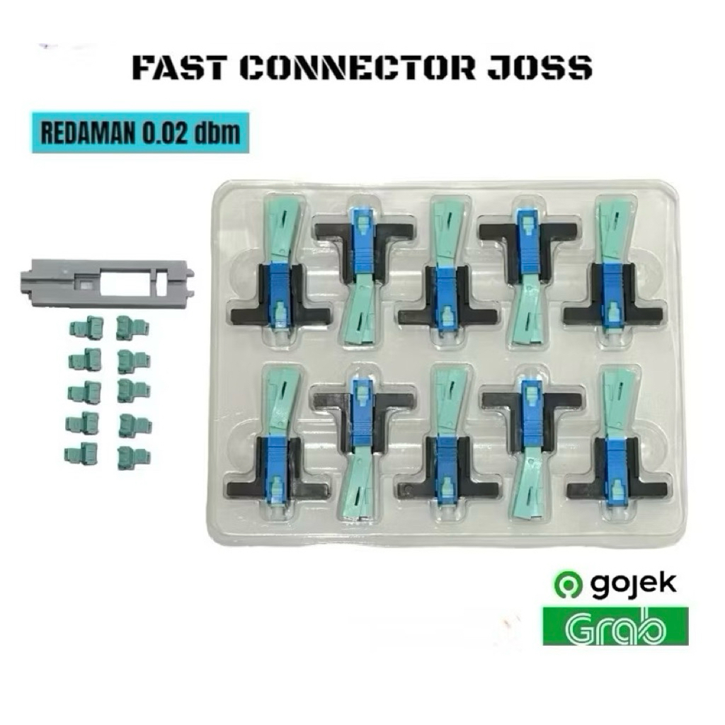 Jual 1 PACK ISI 10 PCS FAST CONNECTOR JOSS SC UPC | Shopee Indonesia