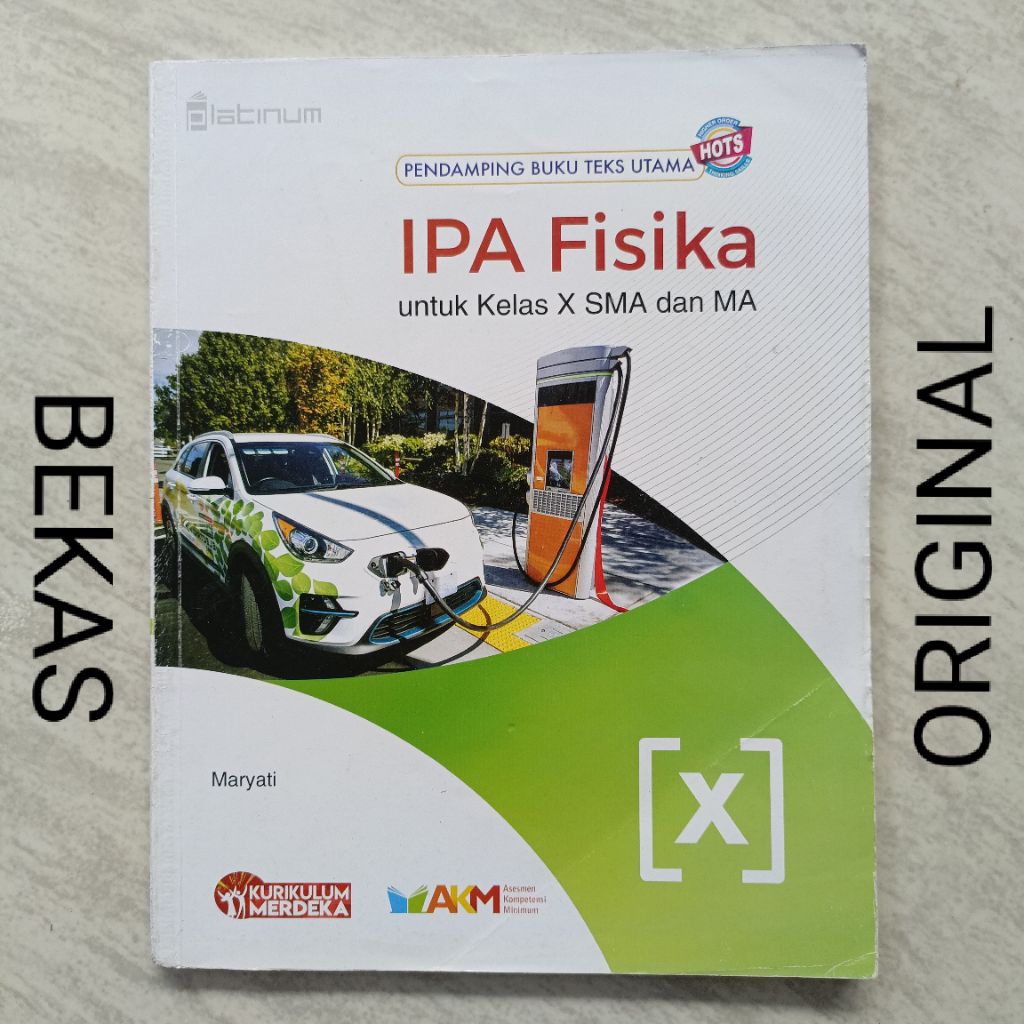 Jual Buku IPA FISIKA Kelas 10 X 1 I SMA MA Penerbit Platinum Tiga ...
