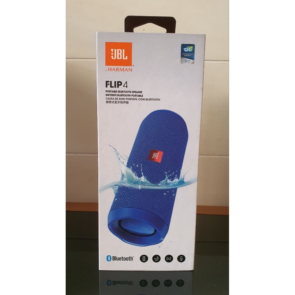 Jual Bluetooth Speaker JBL FLIP 4 Original - Special Colour BLUE (Biru) | Shopee Indonesia